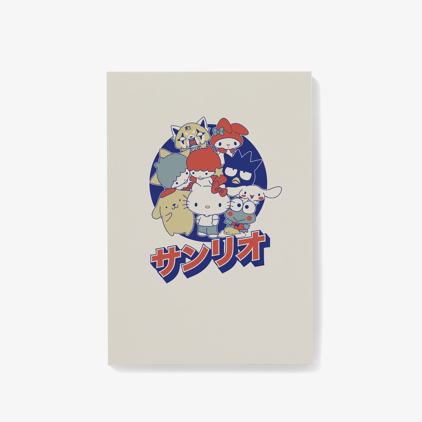 Sanrio Group Japanese Logo Notepad – Shop Sanrio